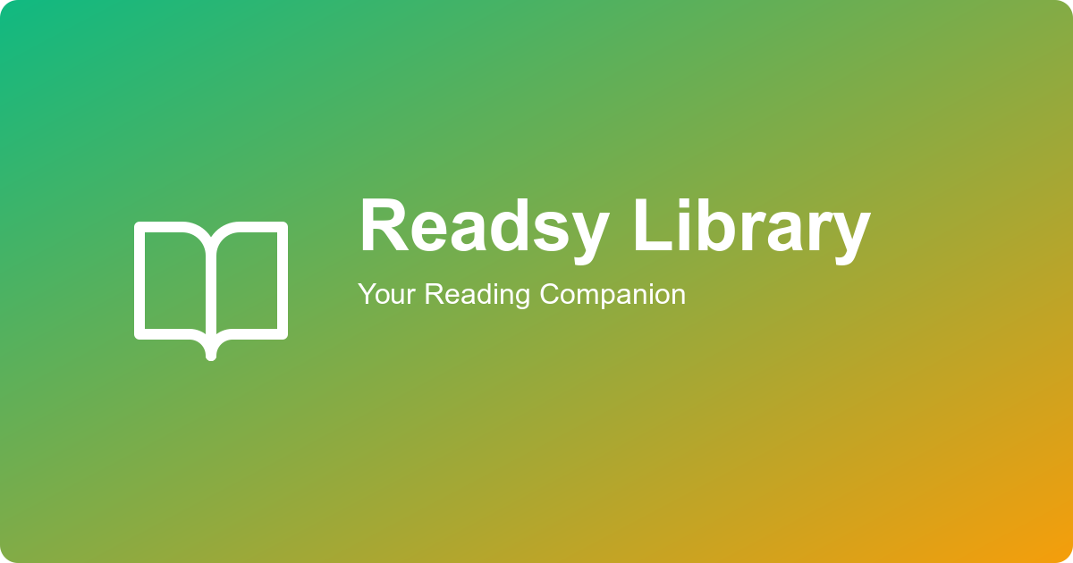 Readsy Library — Track Your Books & Get Smart Recommendations